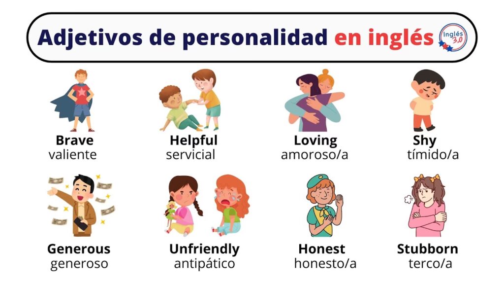 Adjetivos en Inglés para Describir Personas | CEI